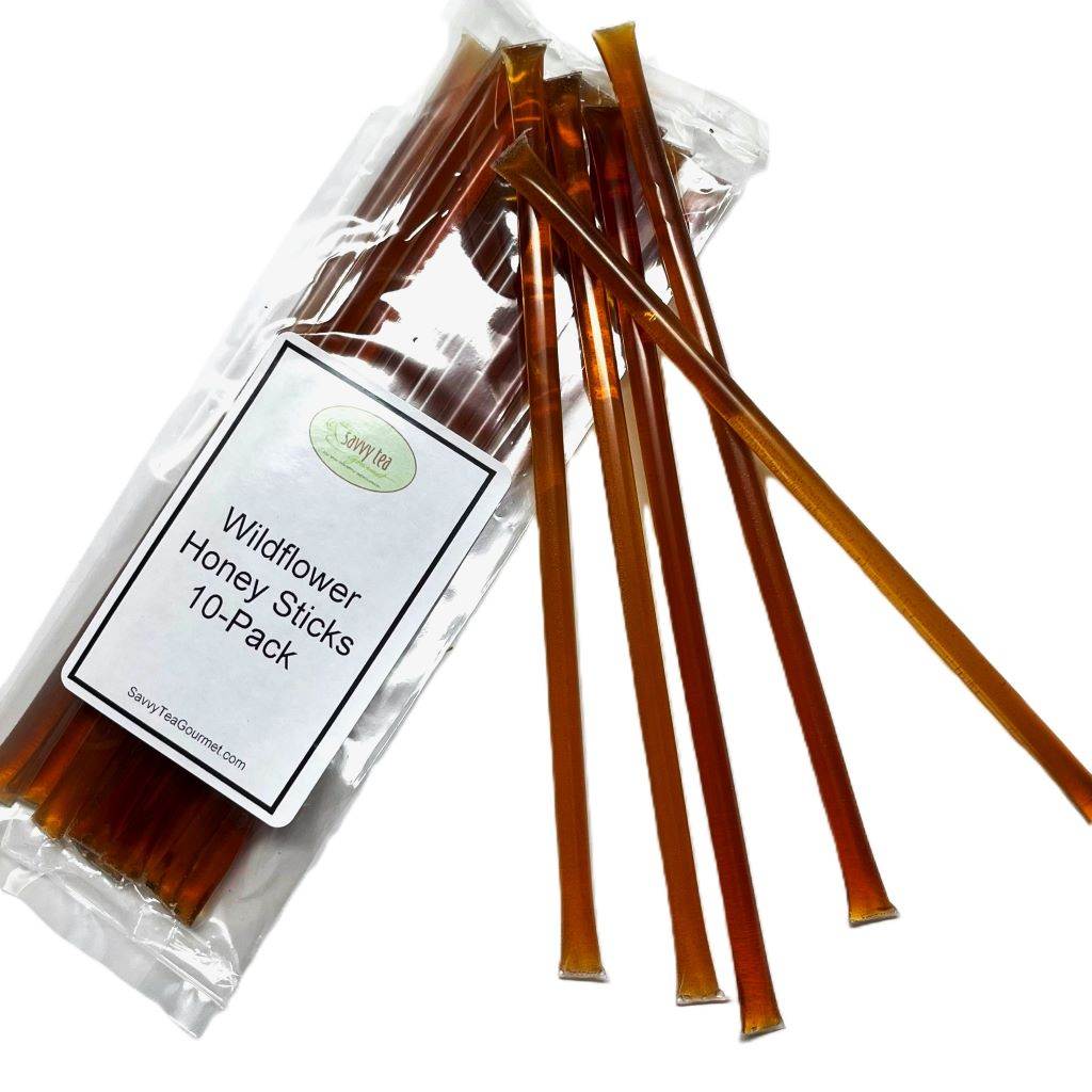 Honey Sticks - Pure Wildflower Honey Sticks for Tea | Drink Great Tea