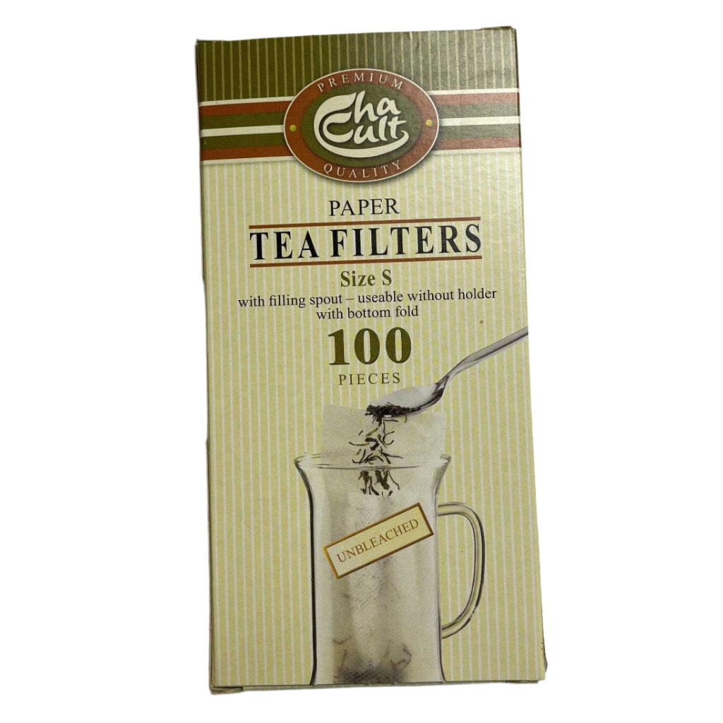 Tea Filters - 100-Pack Unbleached Paper Tea Filters | Drink Great Tea